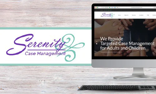New Website Launch: Serenity Case Management Blue Tangerine